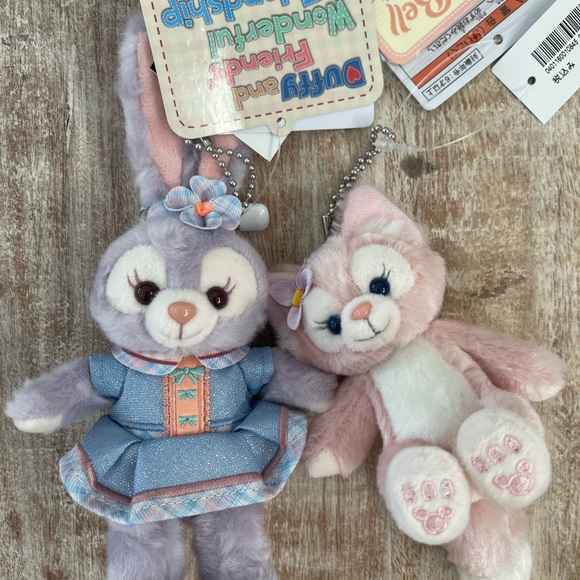 Disney | Small Pets | Bnwt Disney Duffy And Friends Plush Key Chain Set ...